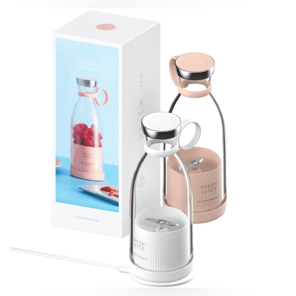 fresh | Kitchen | Fresh Juice Portable Blender Recharge Reuse Refill ...